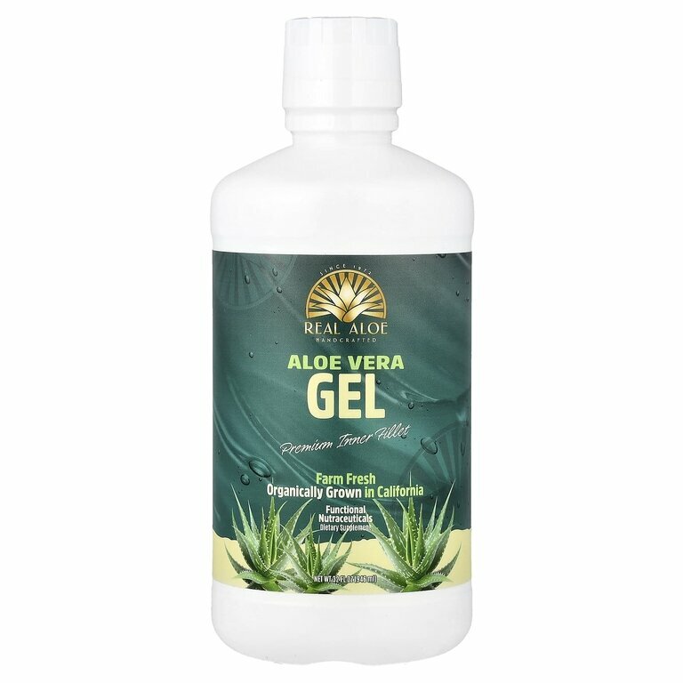 Real Aloe, Aloe Vera Gel, Алоэ Вера гель, 960 мл