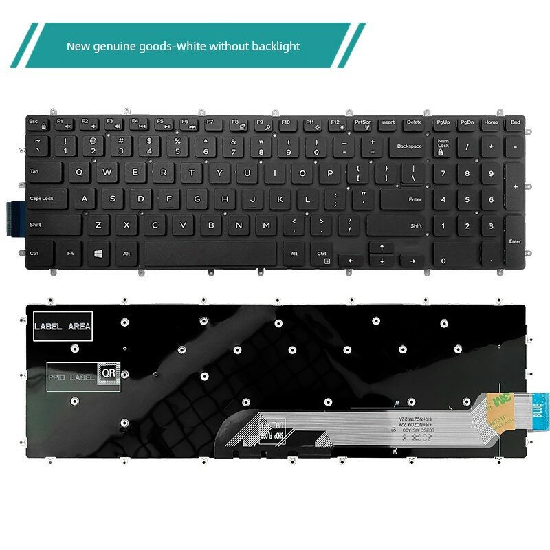 Подходит для клавиатуры Dell Latitude 3500 3590 P62F P72F P82F G3 15 3590 3500 Совершенно новые оригинальные белые