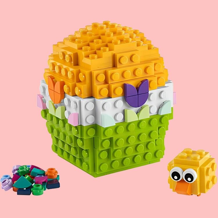 LEGO Пасхальное яйцо Пластиковые конструкторы 239 деталей 40371 — фото 1