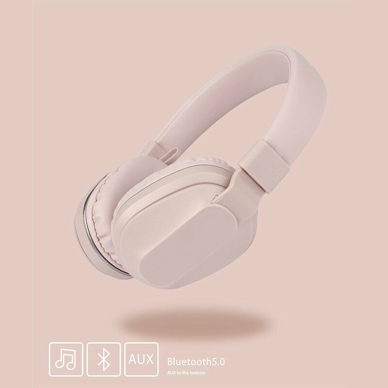 3coins беспроводные наушники Bluetooth с активным шумоподавлением для игр, розовый цвет