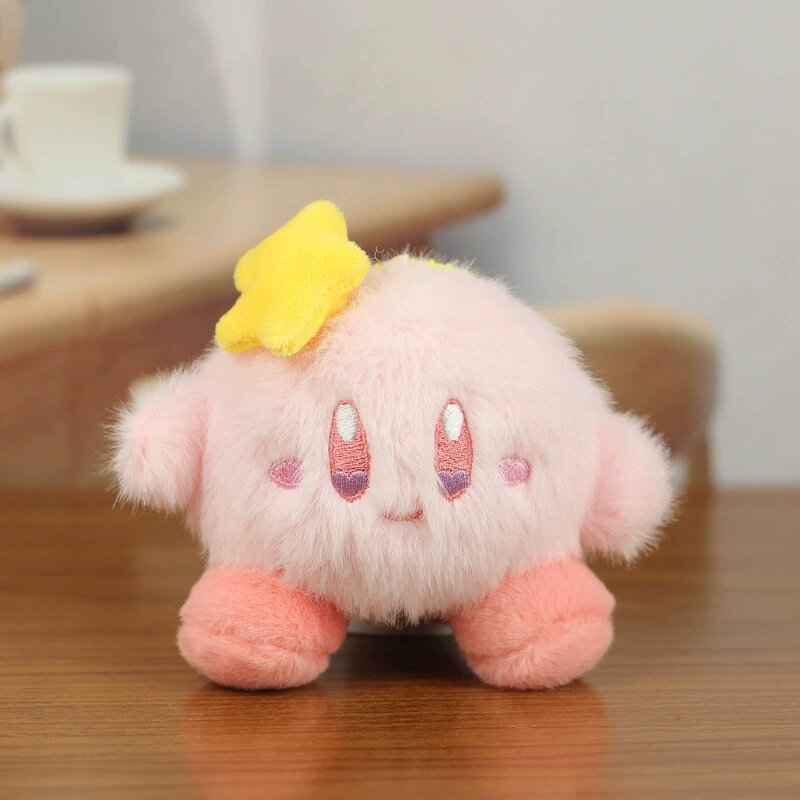 Плюшевая игрушка Кирби, милый интернет-хит, мягкая игрушка, кукла-подвеска, подарок на день рождения Звездный стиль_О