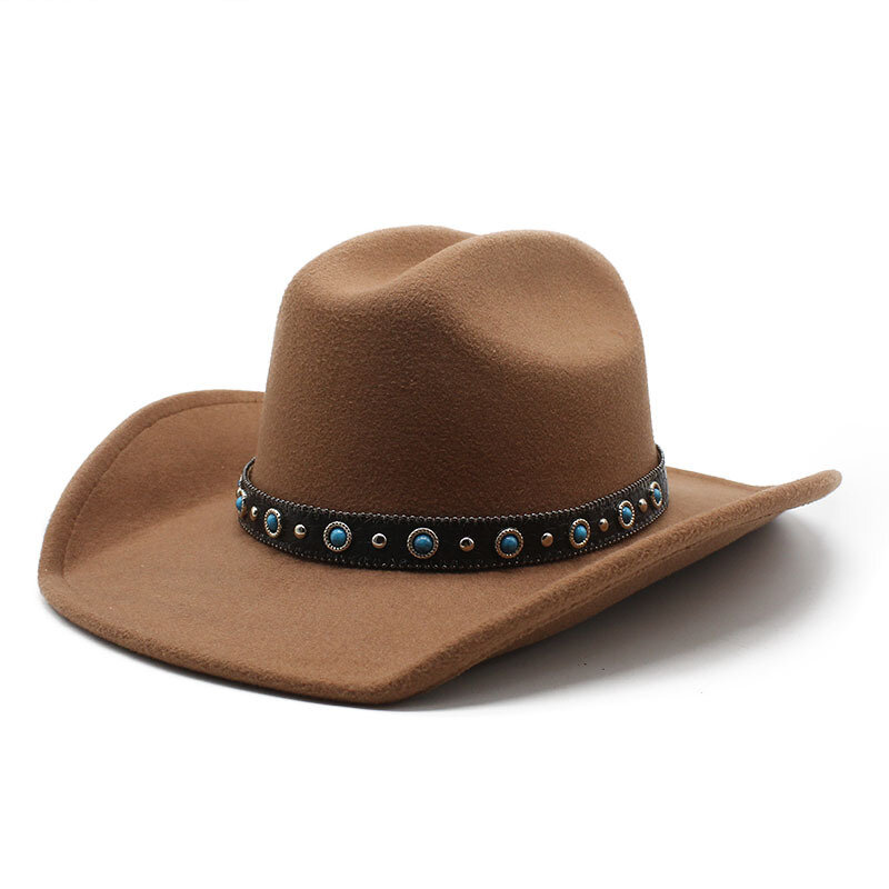 Многоцелевая Шляпа этно стиль монгольская Унисекс Защита от солнца Войлок / NZM-37