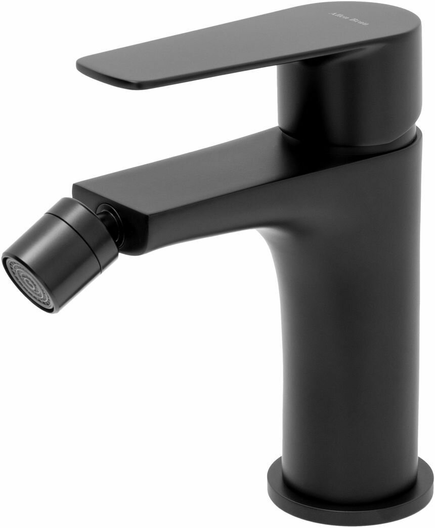 Смеситель для биде Allen Brau Eclipse 2.0 5. RBE1TIA1OD0-QT31XL черный матовый