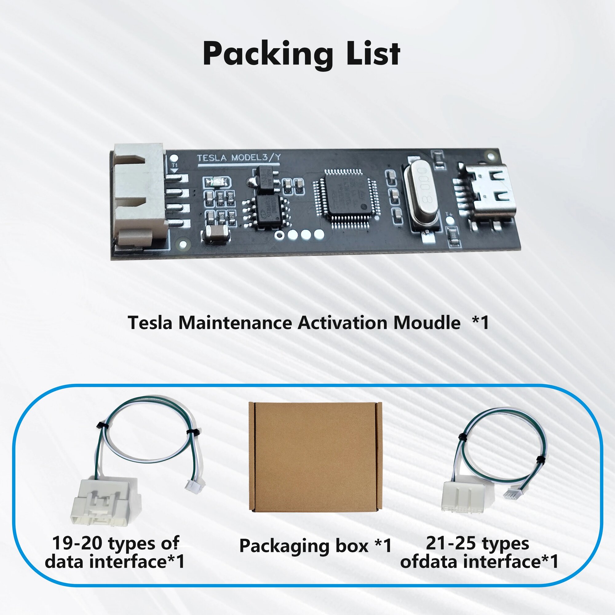 2025 Новейший USB-ключ режима обслуживания для Tesla Model 3/Y Ввод в режим обслуживания для диагностики неисправностей и тестовой камеры/системы переменного тока 1 шт.