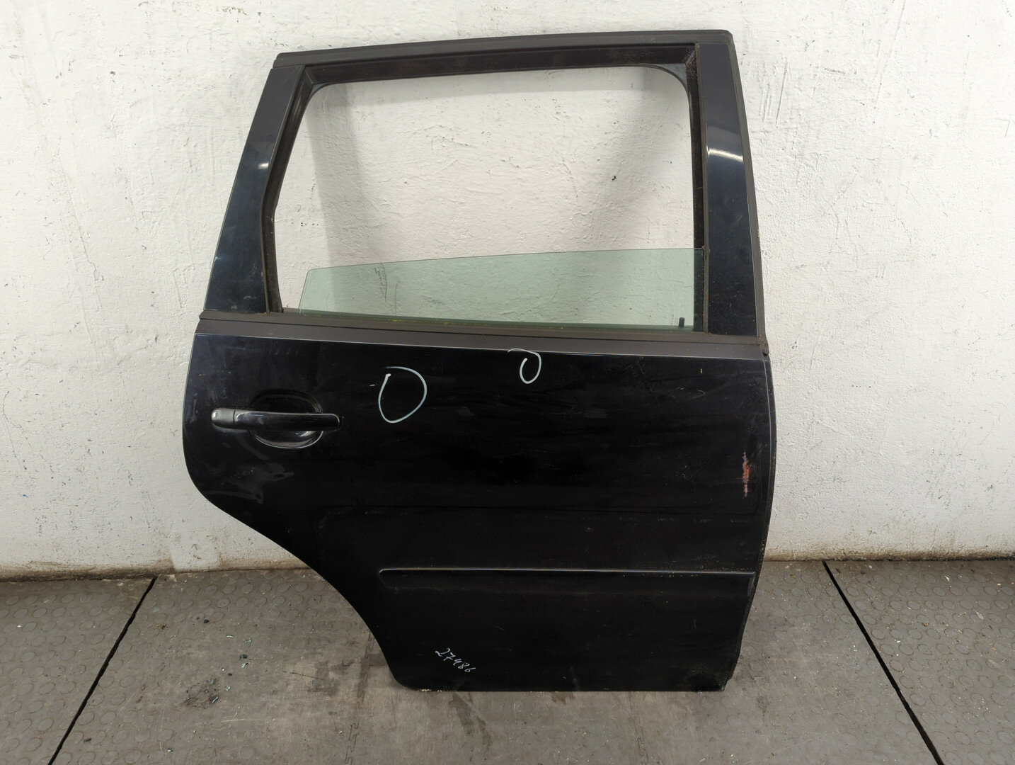 Дверь боковая (легковая) правая задняя Volkswagen Polo Б/У