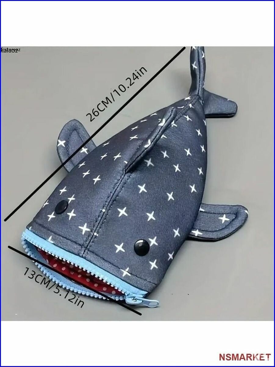 Стильный пенал акула, эксклюзивный дизайн