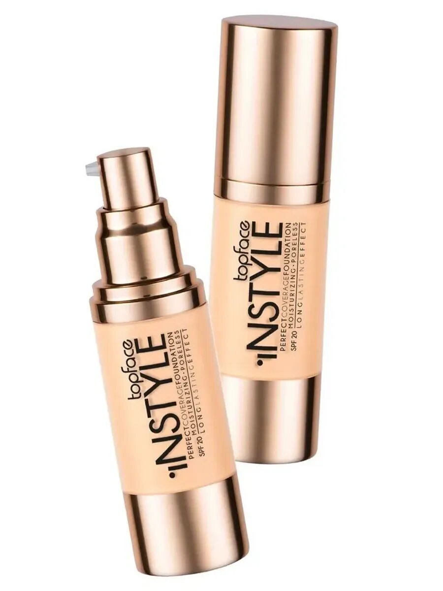 Тональный крем Topface Instyle Instyle Perfect Covarage Foundation, Идеальное покрытие, 005