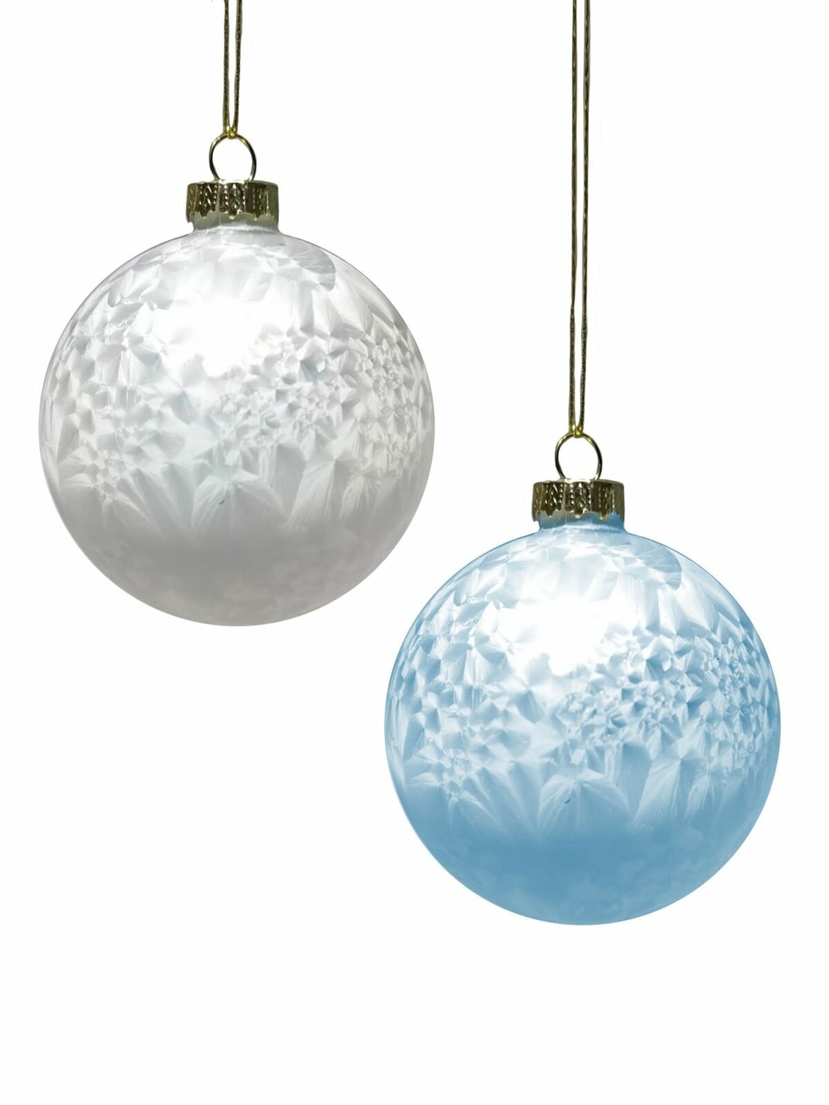 Игрушка ёлочная Феникс "Шар", стеклянная, размер 8х8х8х8 см (95437)