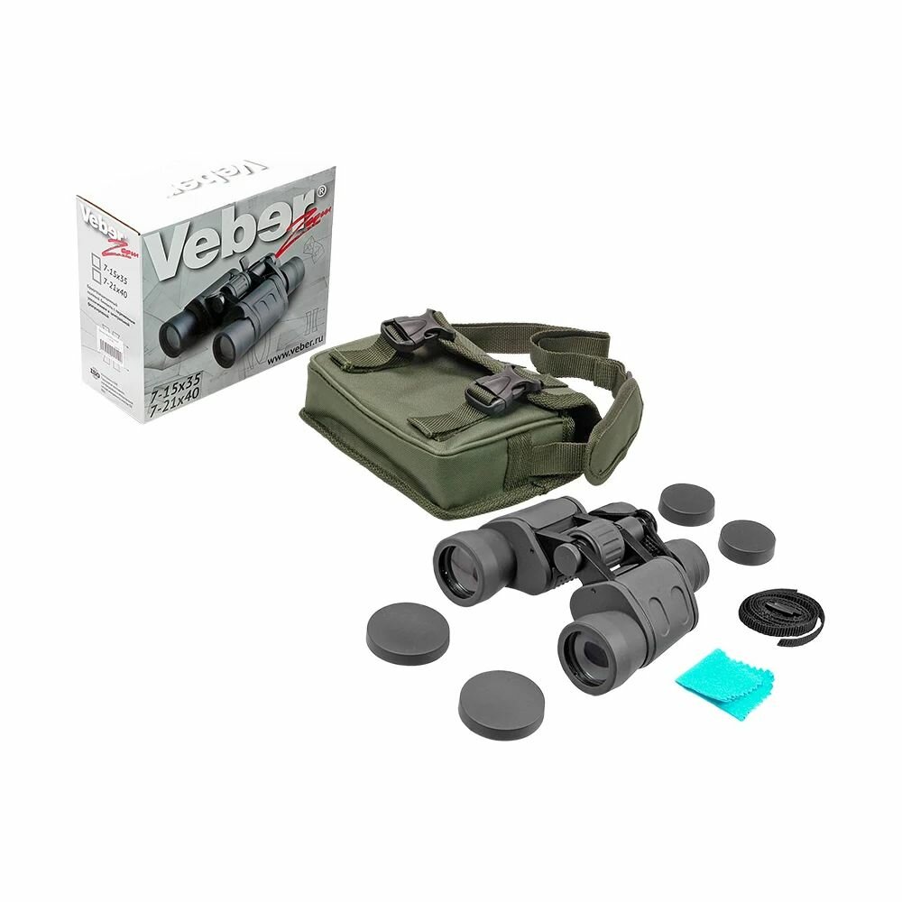 Бинокль Veber БПЦ ZOOM 7-21*40 19707