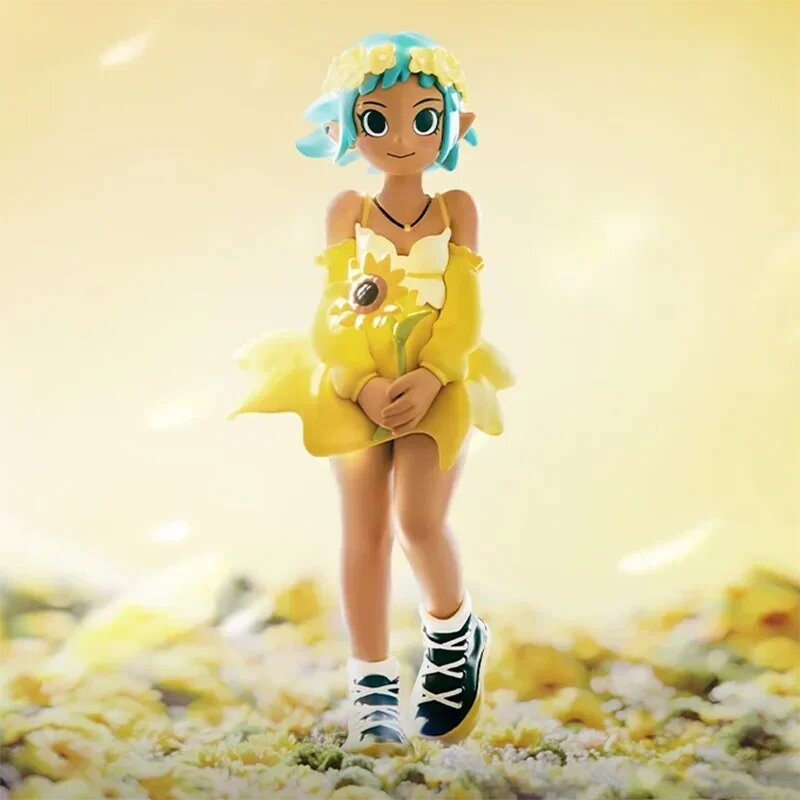 POP MART Peach Riot Punk Fairy Series слепая коробка фигурка Frankie Sunflower