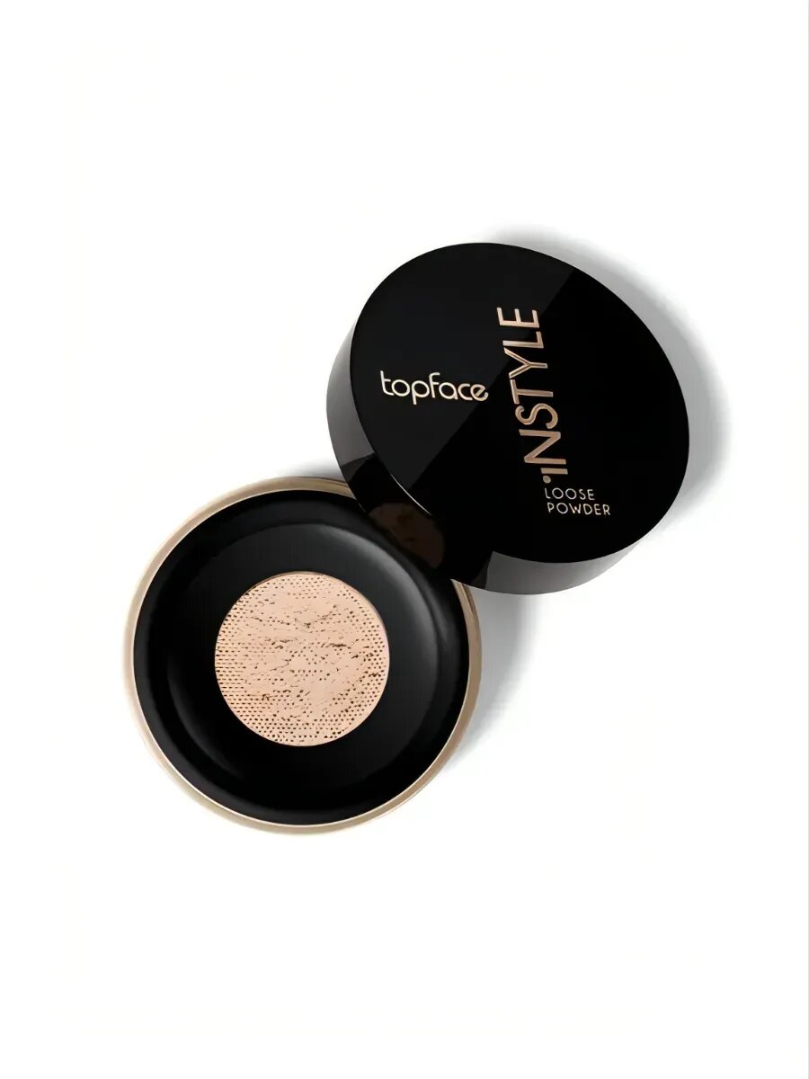 Пудра Topface Instyle Loose Powder, рассыпчатая матирующая, 102