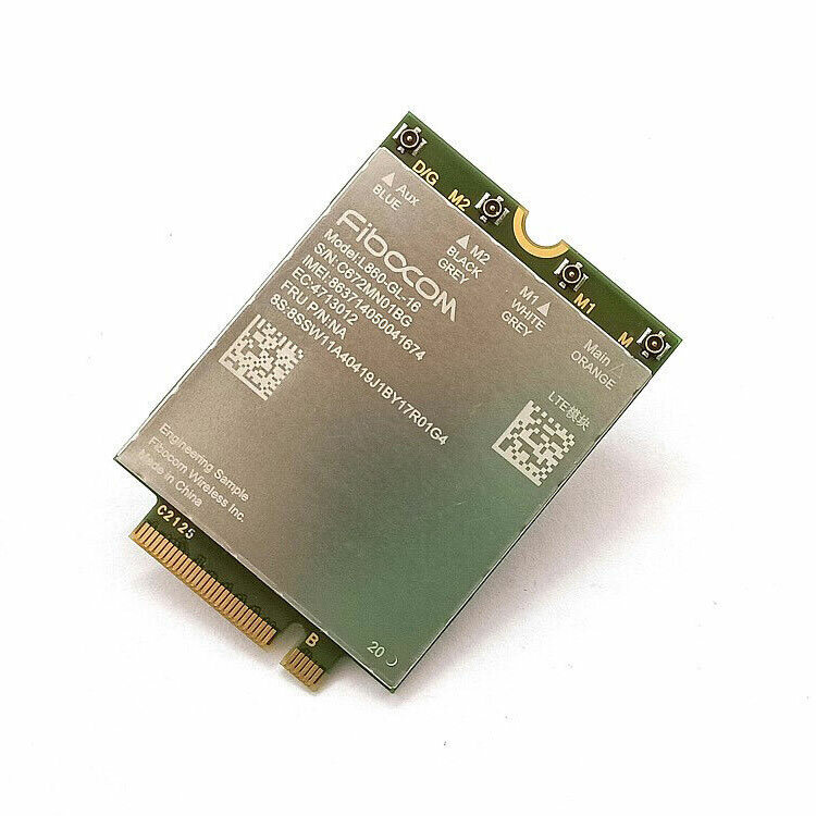 Модем Fibocom L860-GL cat.16, Интерфейс: M.2, разъёмы MHF4