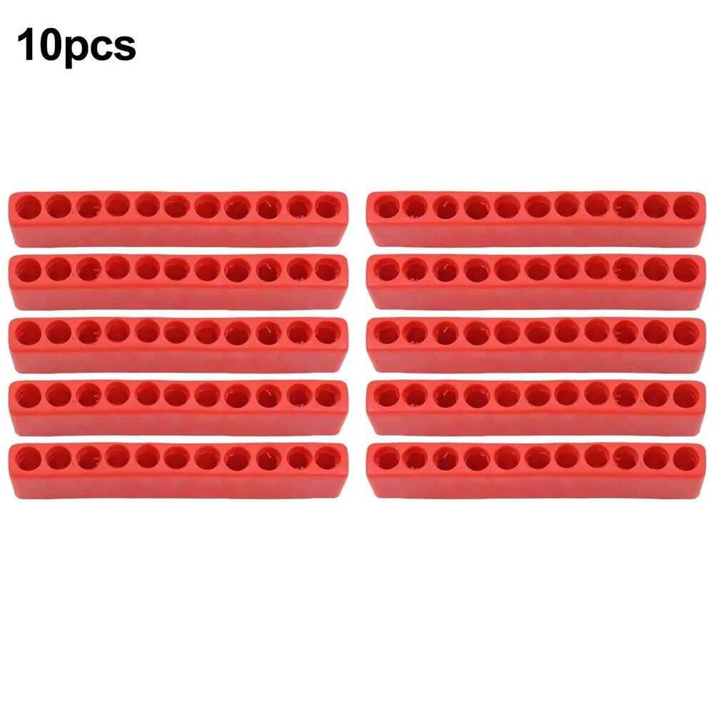 Органайзер для хранения 10 бит отверток, держатель для сверлильных бит 1/4 дюйма