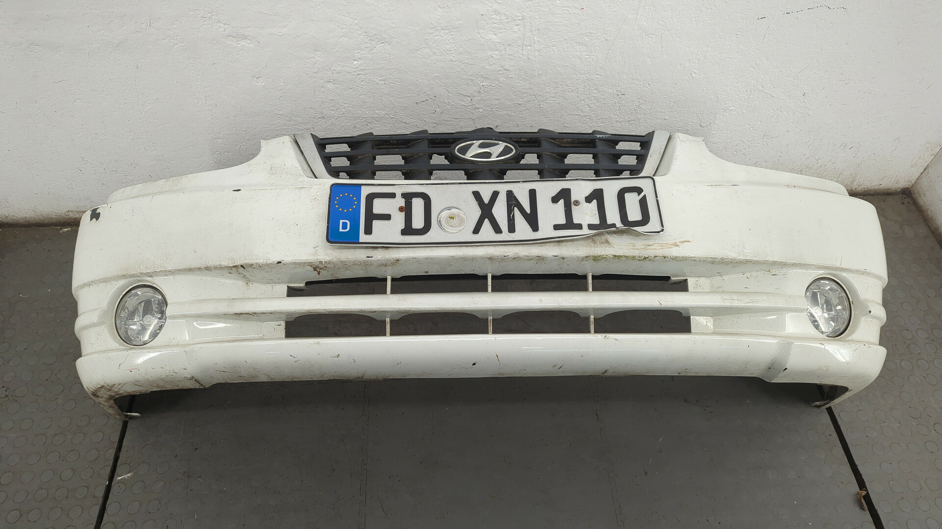 Бампер передний Hyundai Accent Б/У