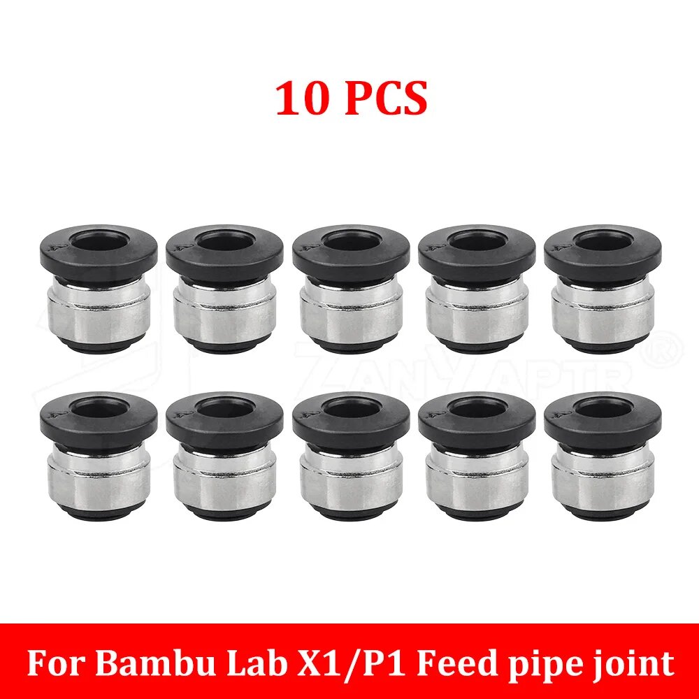 Для Bambu Lab X1 P1P P1S A1 3D-принтер Трубка из птфэ Переключатель Холла Пневматический разъем 1,75 мм Экструдер накаливания Детали 3D-принтера