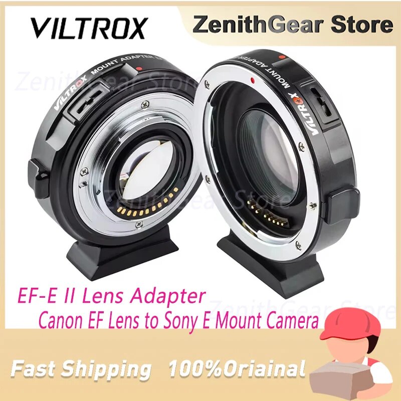 Адаптер Viltrox EF-M2II 0.71x для объективов Canon на камеры Panasonic Olympus M43