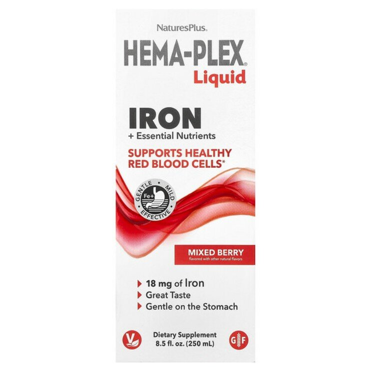 Iron Hema Plex Liquid 250 ml NP, ягодный микс