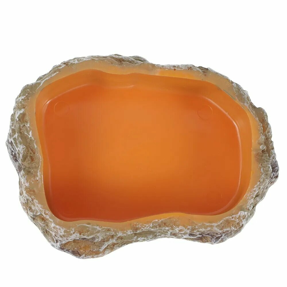 Поилка Из Смолы, Для Рептилий, Для Кормления И Питья, 1 Штука