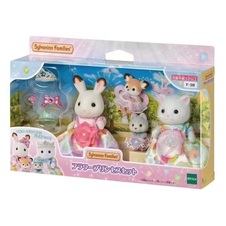 Игрушечные фигурки животных Sylvanian Families семьи Белл для игры в дом
