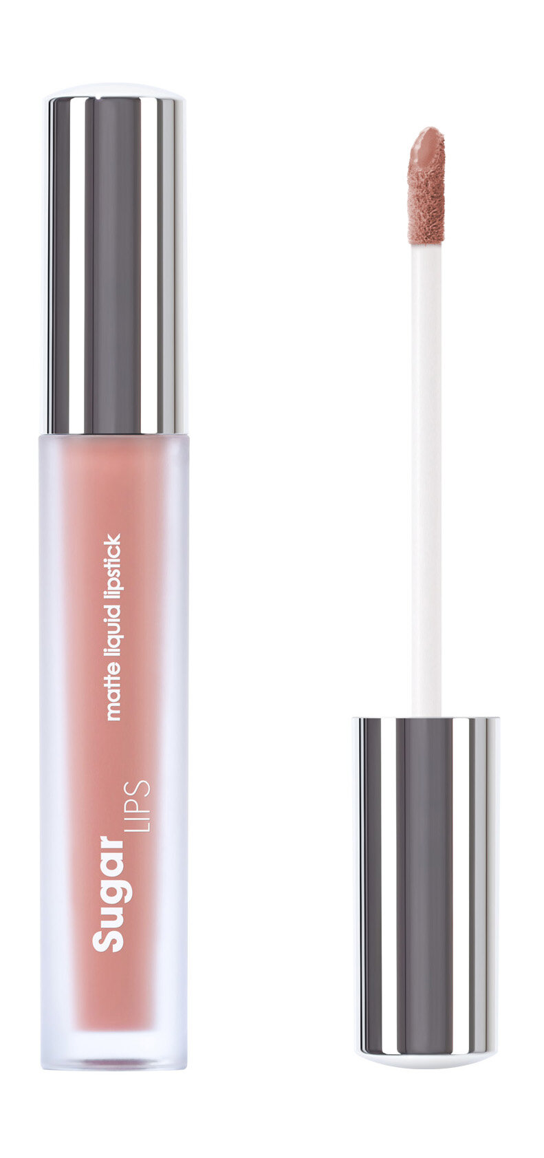 CHARME Помада для губ Sugar Lips матовая кремовая, 2,5 г, 101 Темно-розовый