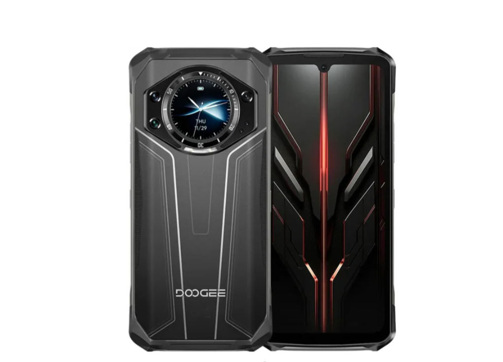Смартфон Doogee S119 8/512GB (черный/серебристый)