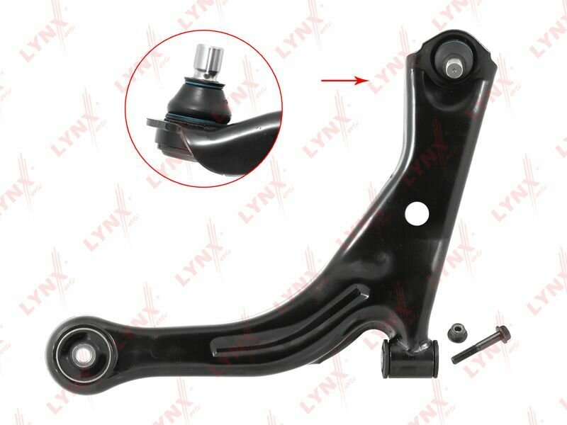 LYNXauto Рычаг подвески передний левый для MAZDA TRIBUTE (EP_) 00-07 / FORD ESCAPE / MAVERICK (TM1/TM7) 00-09 / FR LH / В сборе С шаровой