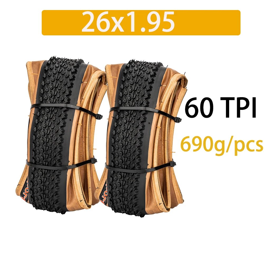 ZTTO Шины для складных велосипедов 60TPI 2pcs 26x1.95 B