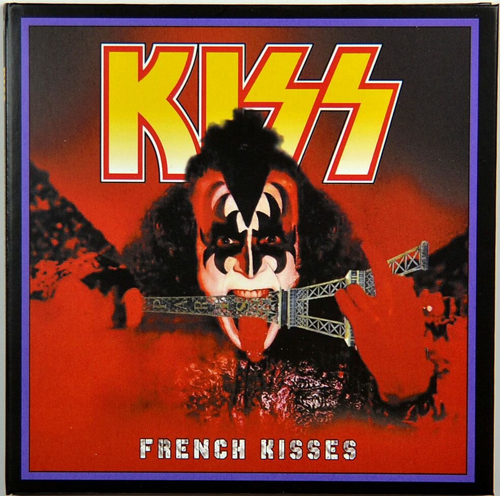 KISS French Kisses 1980 Live in Paris UNMASKED TOUR limited edition 2CD set (компакт диск)