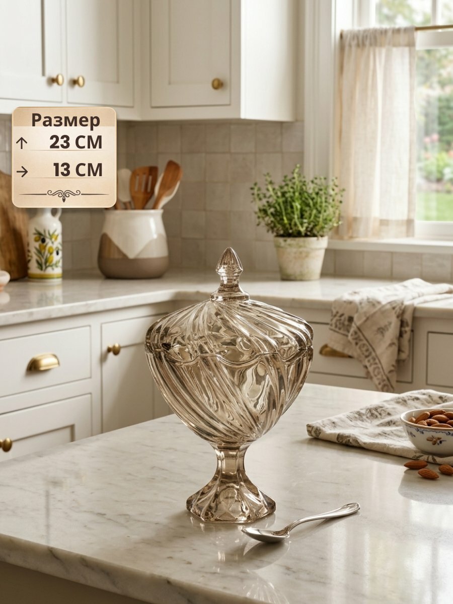 Сахарница "Винтажный шик" 13х14х23