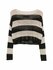 Свитер Enza Costa Stripe-pattern bateau-neck sweater, размер XS, , black/black