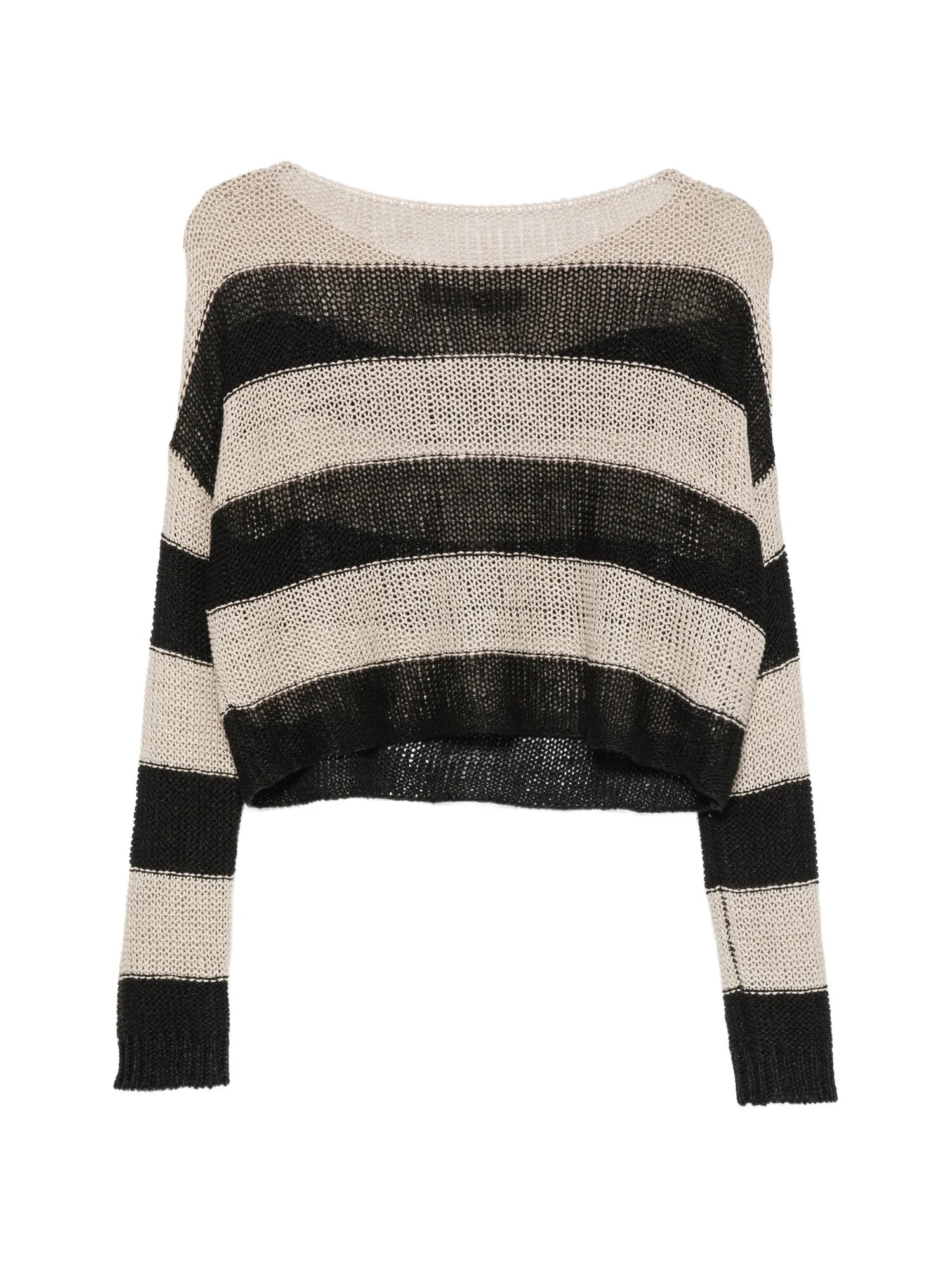 Свитер Stripe-pattern bateau-neck sweater