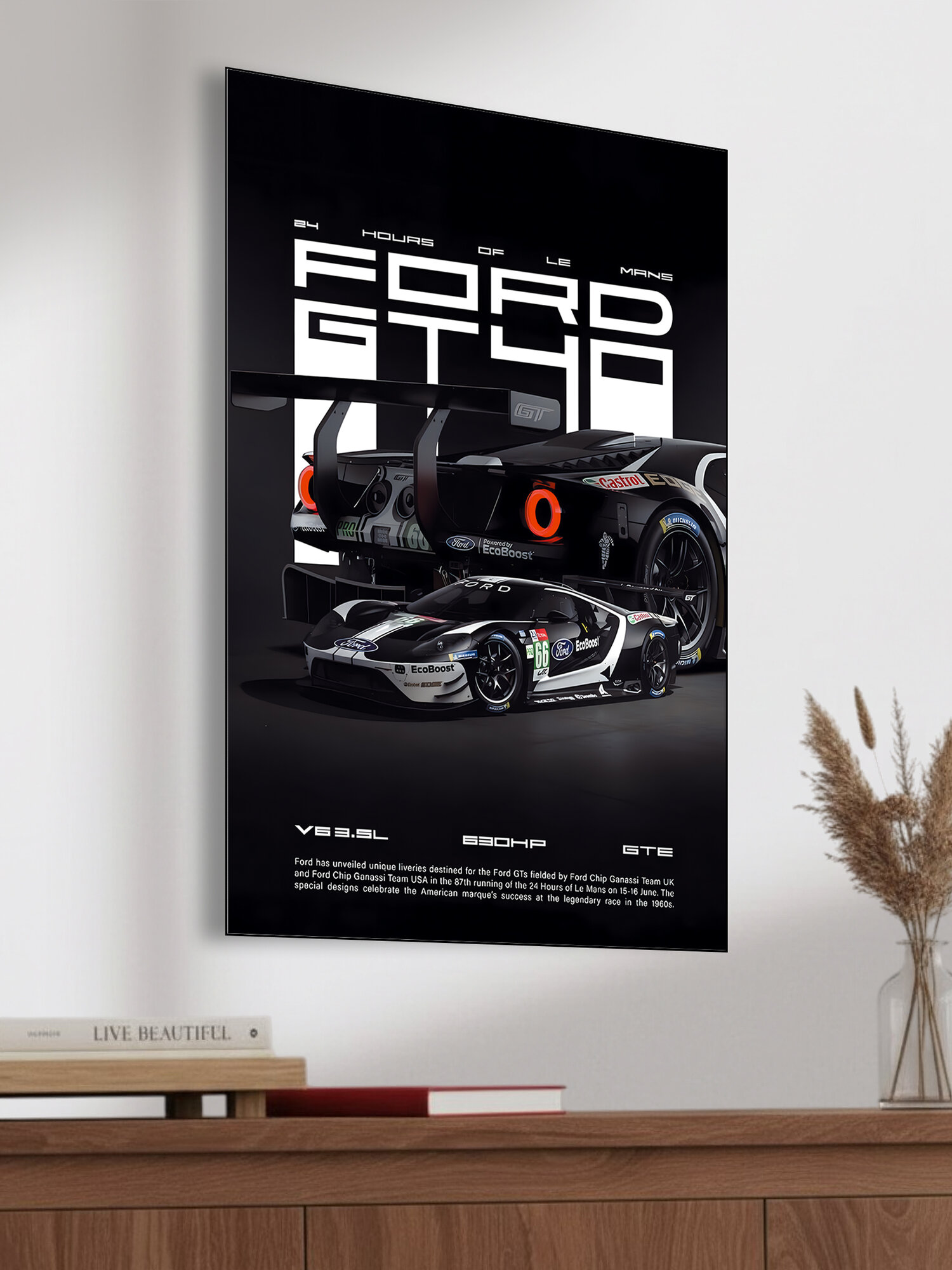 Постер Ford GT4, А3 — фото 1