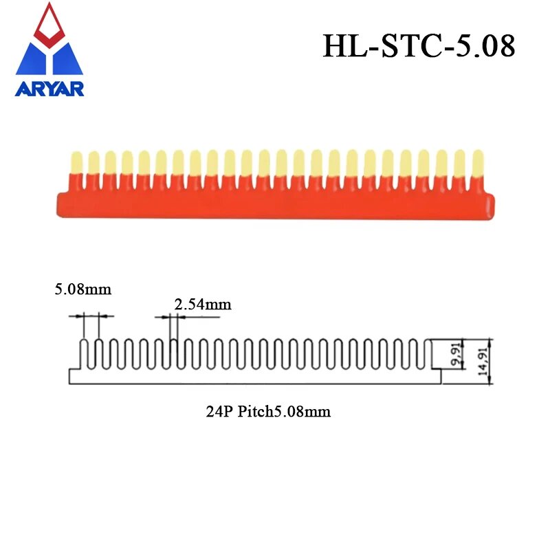 Перемычки для клеммных колодок разных размеров HL-STC-5.08