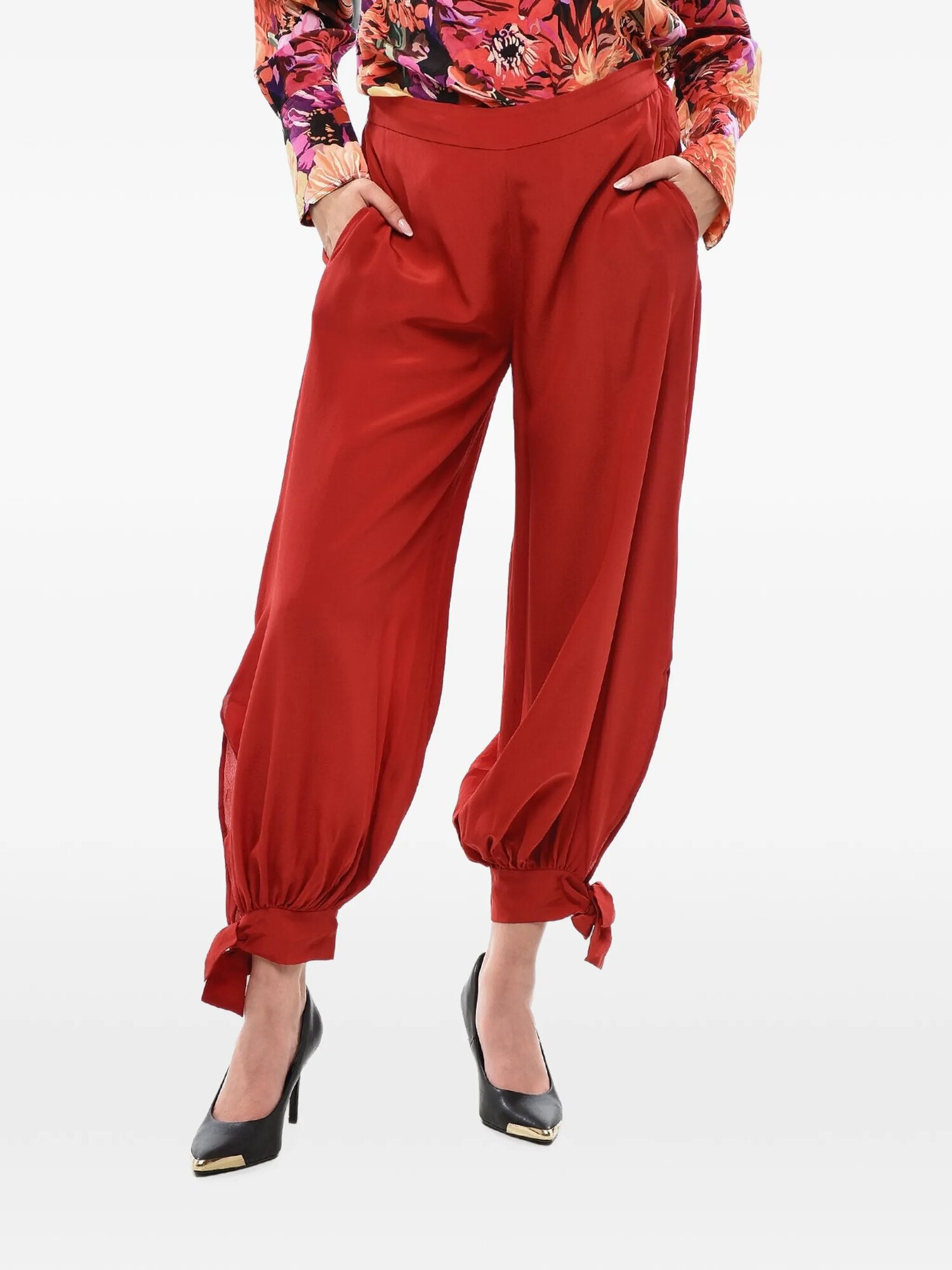 Брюки Sophia chiffon balloon pants