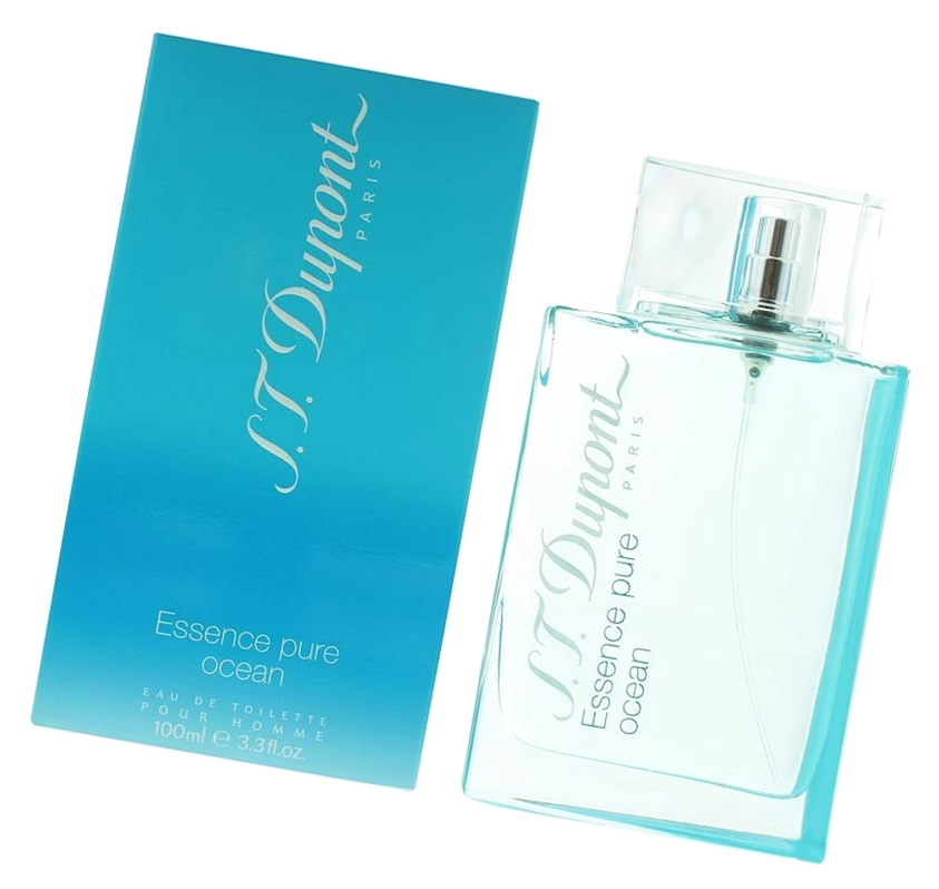 Мужская туалетная вода S.T. Dupont Essence Pure Ocean 100 мл - Дюпон Эссенс Пюр Оушен