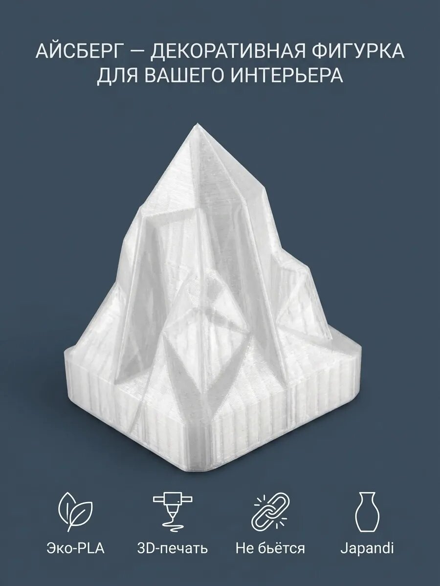 Статуэтка для интерьера Айсберг декор фигурка на полку