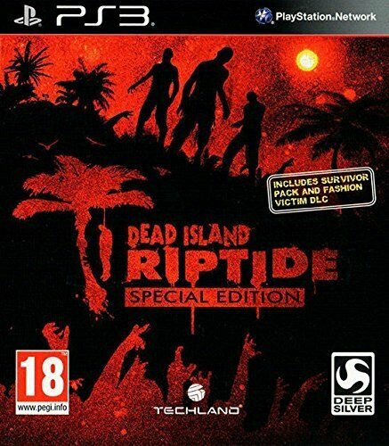 Игра Dead Island: Riptide special edition. Издание на диске. Английская версия на ps3.