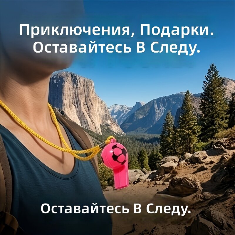 Футбольные свистки, набор 5 шт, громкий и четкий звук для матчей, тренировок, судей и активного отдыха