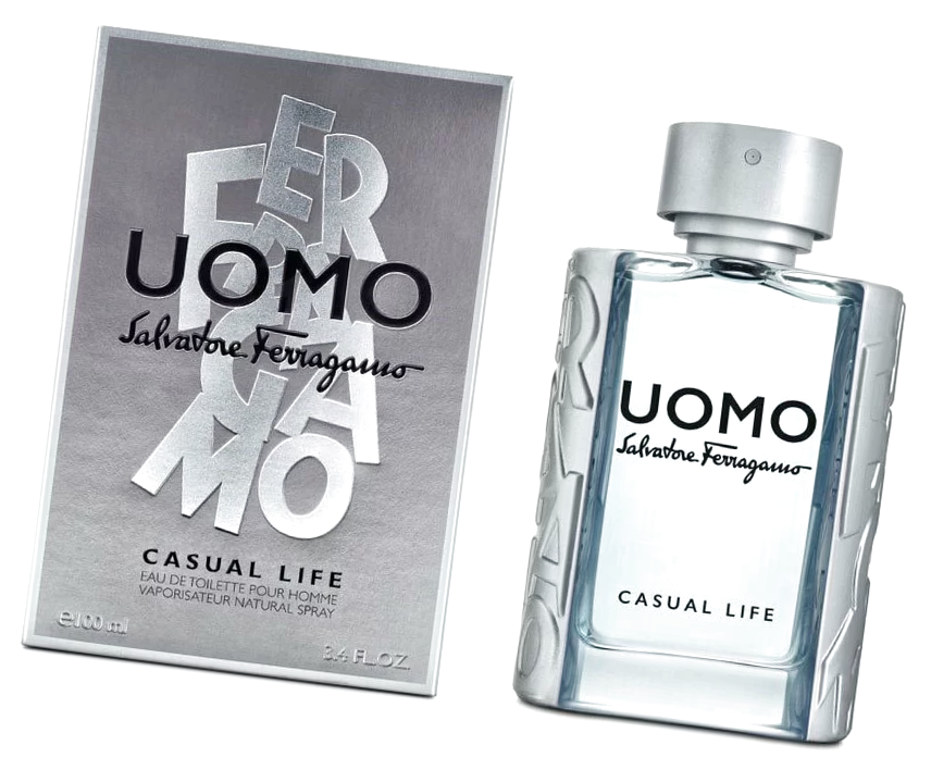 Salvatore Ferragamo Uomo Casual Life туалетная вода 100 мл мужчинам - Ферагамо Кежуал Лайф аромат