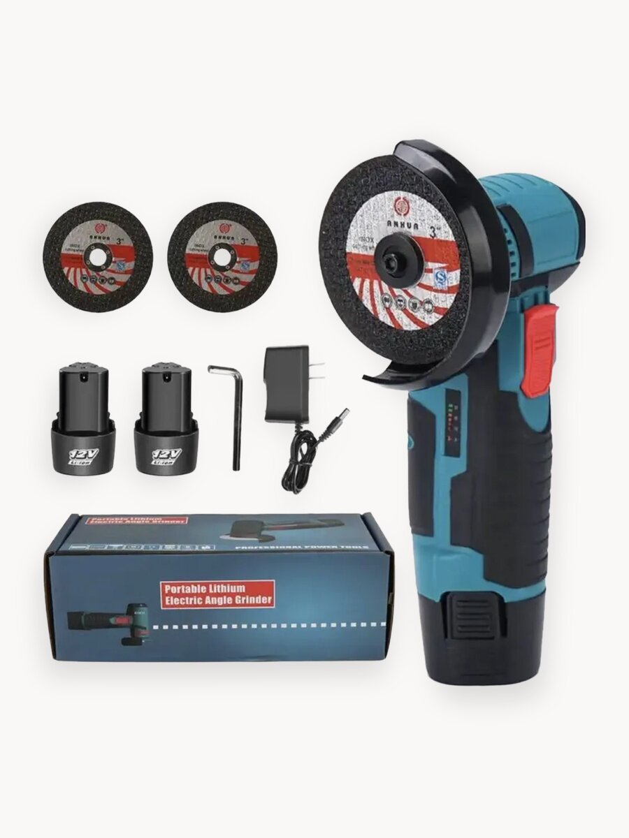 Болгарка MILENI, компактная, бесщеточный двигатель, 18500 оборотов/мин