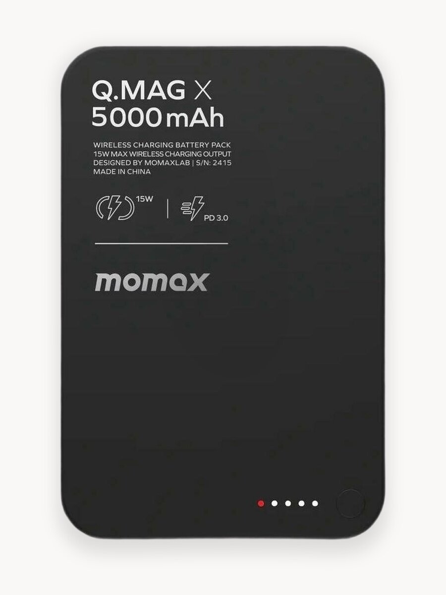 Портативный аккумулятор Q.MAG X 5000 мА·ч
