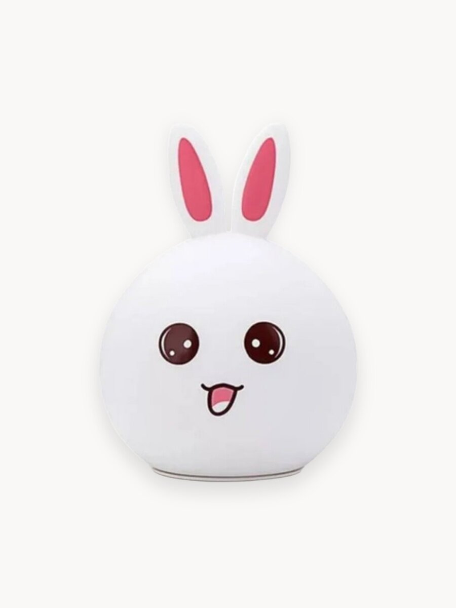 Ночник "Зайка", детский, светодиодный, беспроводной, с зарядкой, силиконовый