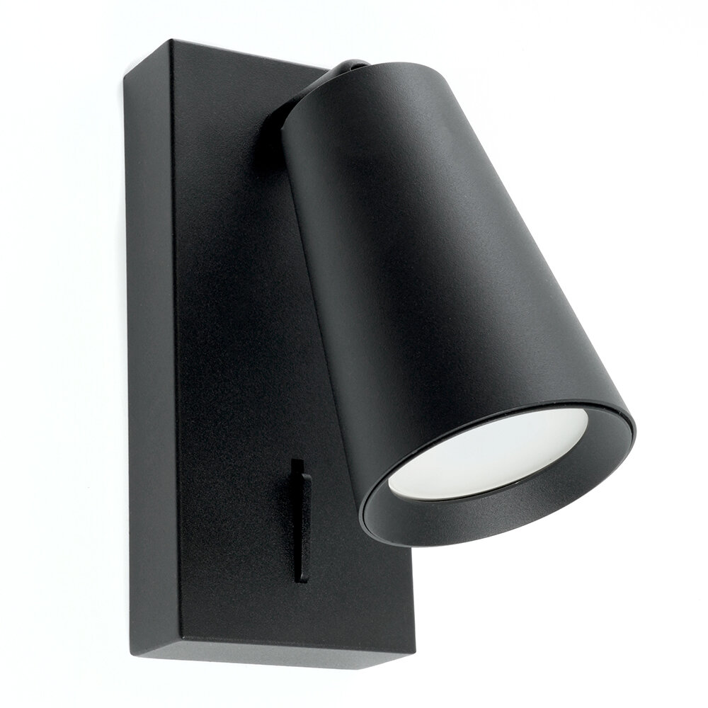 Светильник подсветка настенная спот Feron ML1850 BELL 35W, 230V, GU10, чёрный