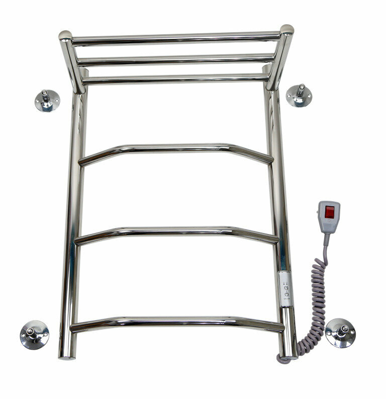 Полотенцесушитель электрический маргроид В6 Р60*40 шнуровой C таймером R с полкой