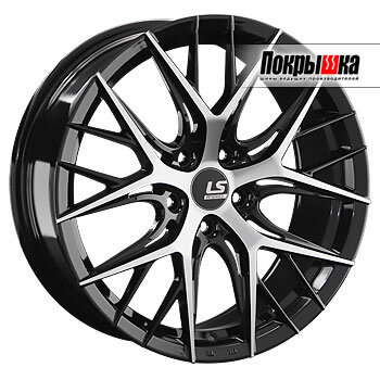 Диски литые LS FlowForming RC57 (BKF) 8.0х18/5х112 D66.6 ET43.0