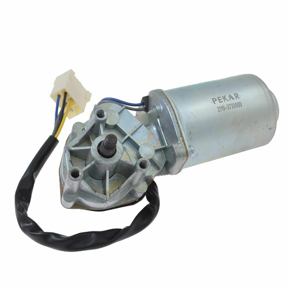 Мотор-редуктор стеклоочистителя для а/м ВАЗ 2110, 2111, 2112, 2121 (пер, вал 10 мм, 5 конт.)