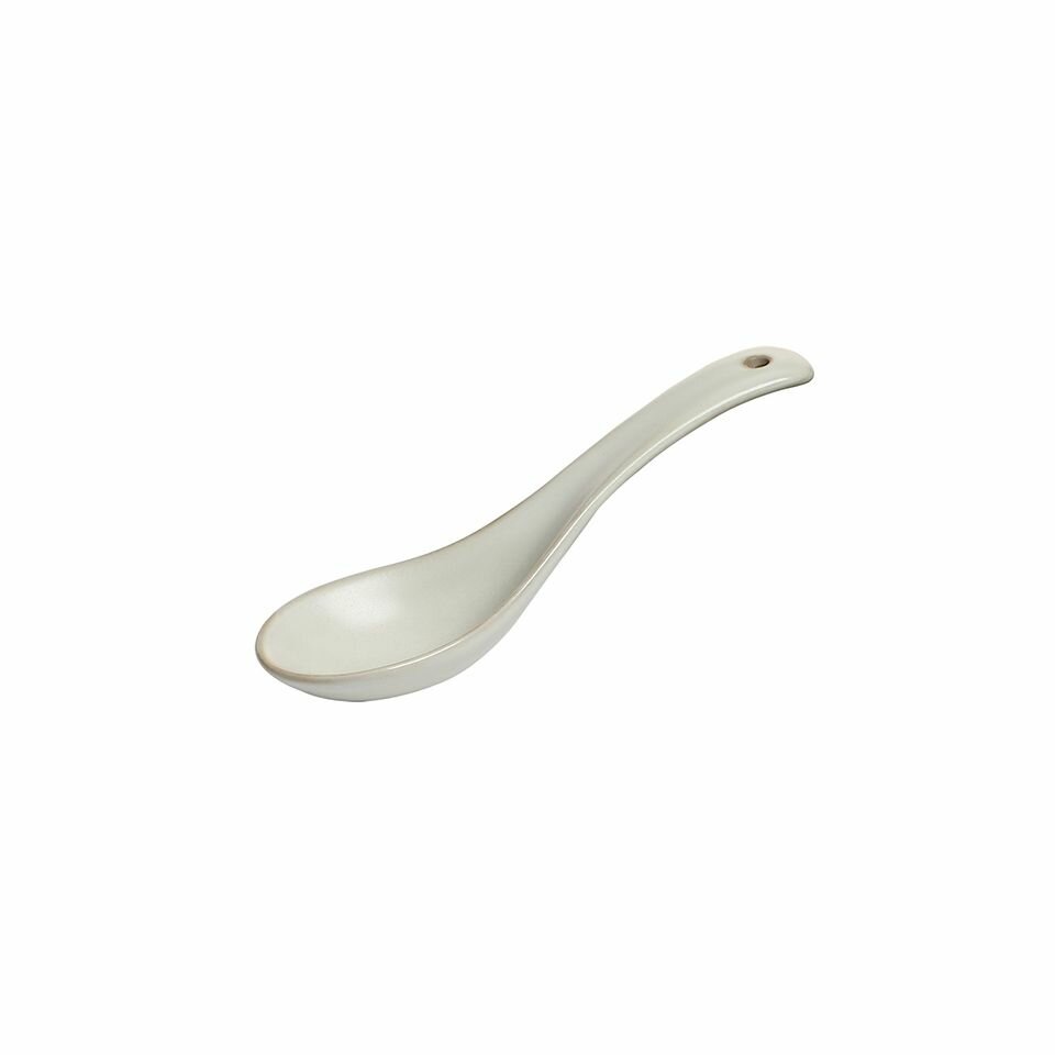 Ложка ROOMERS TABLEWARE Tide, 14.5 см, каменная керамика, цвет кремовый (L9334-Cream)