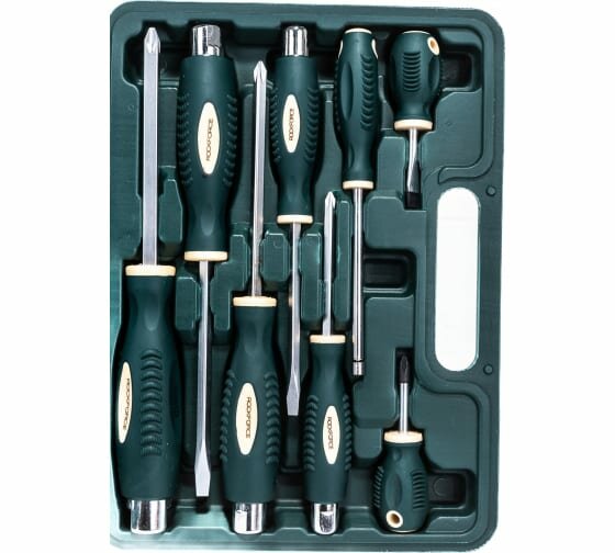 Набор отверток RF-7008 силовых, 8пр. ROCKFORCE