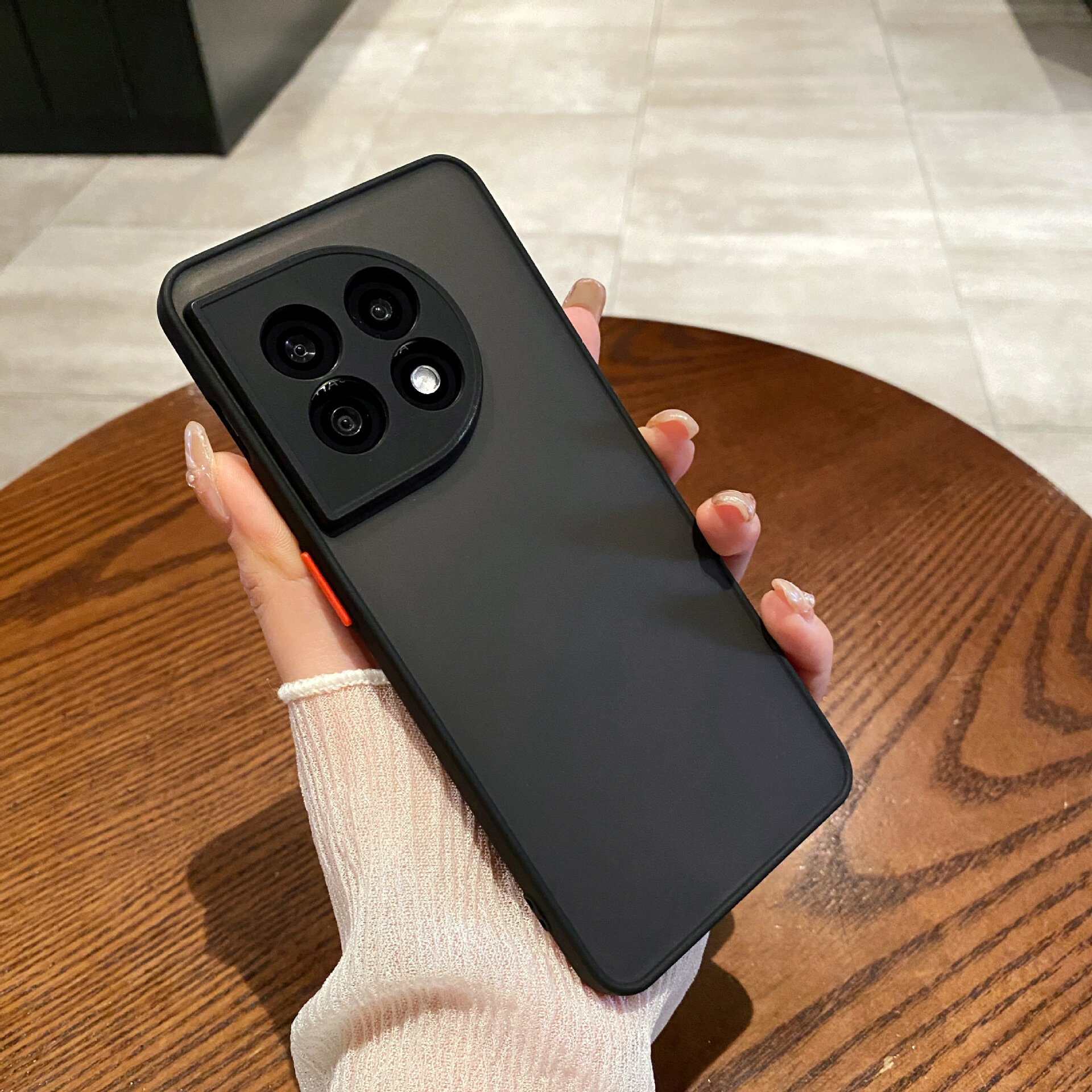 Чехол Oneplus "Phantom Skin Feeling", для Nord N20 SE, ТПУ, матовый, чёрный