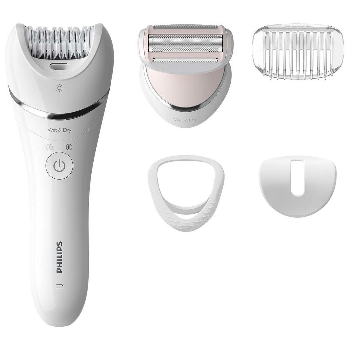 Эпилятор PHILIPS BRE710/00, белый